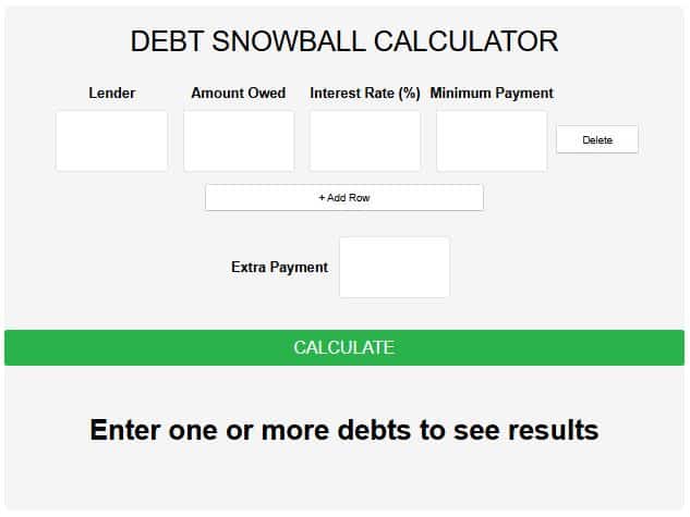 Debt Snowball Calculator - How to pay off your debt faster